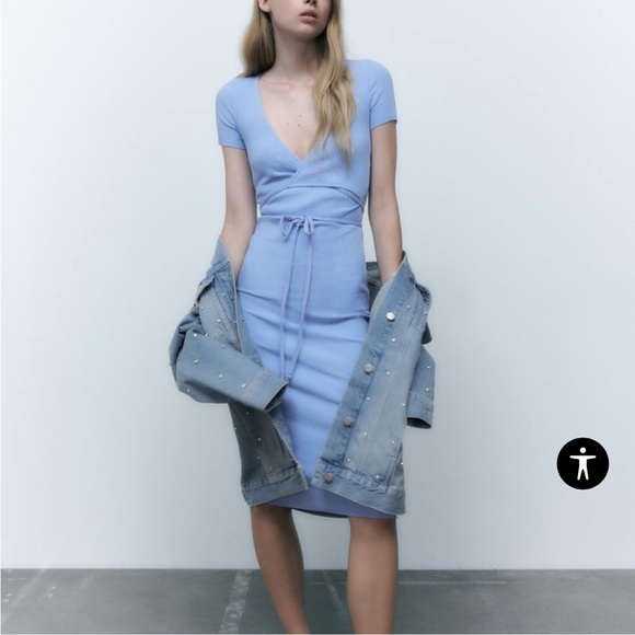 Zara | Dresses | Zara Ribbed Dress | Poshmark